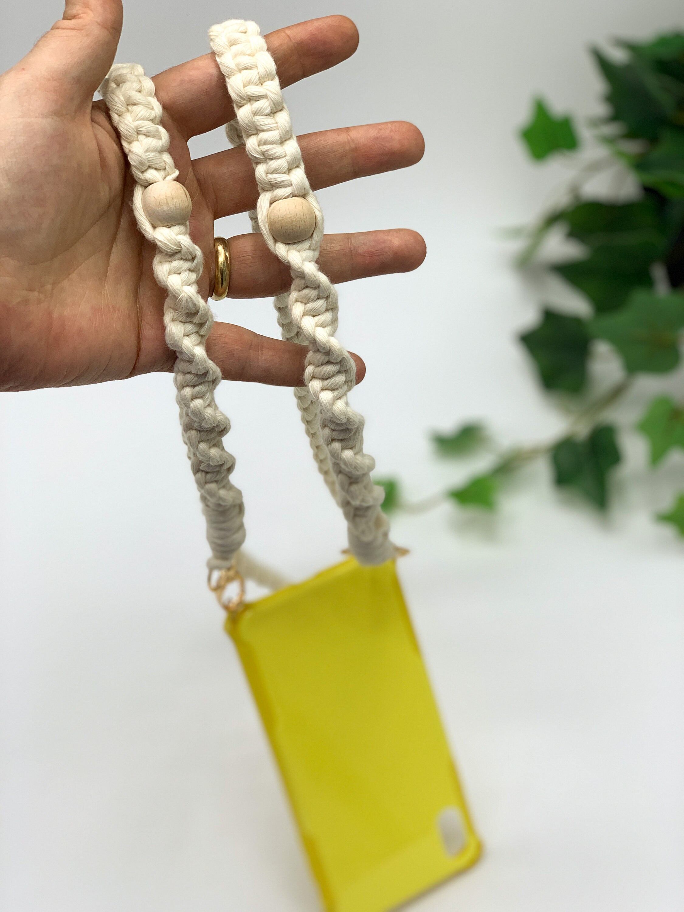 Macrame Lanyard/ BUY 3 GET 1 FREE /handmade Macrame Phone Case - Etsy