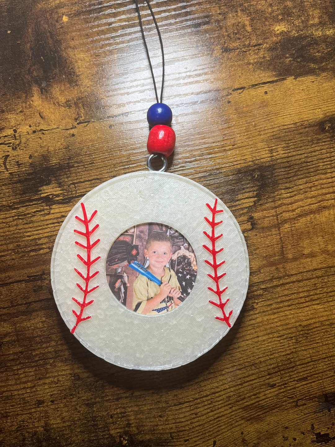 Personalized Photo or Logo Baseball Freshie - Etsy