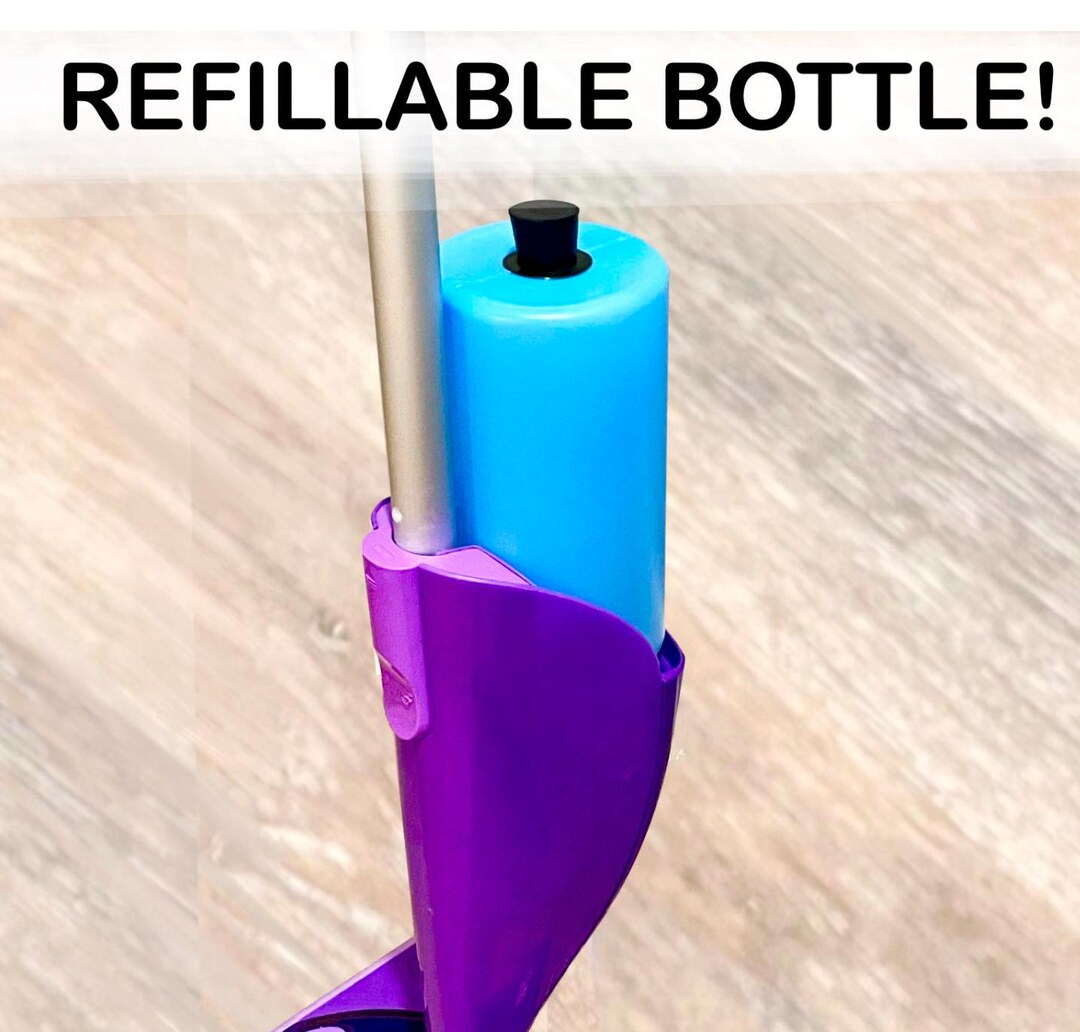 Refillable Swiffer® Wet Jet® Compatible MODIFIED Bottle, REUSABLE ...
