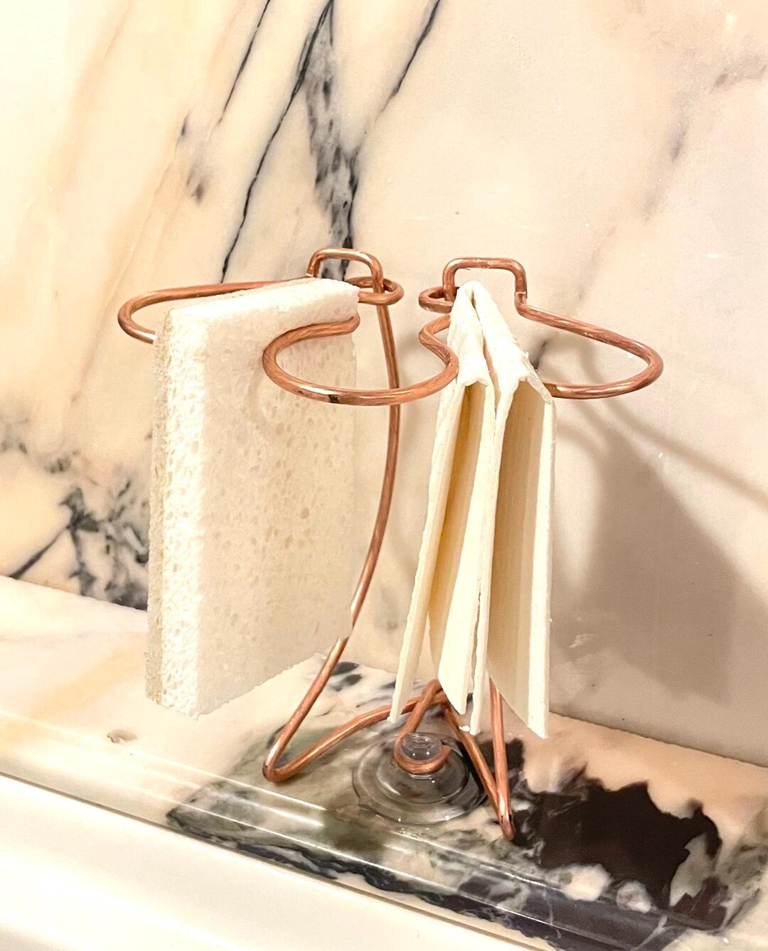 BRUSH CADDY, Sponge Holder, Dish Wand Holder, Dish Rag Holder, Kitchen ...