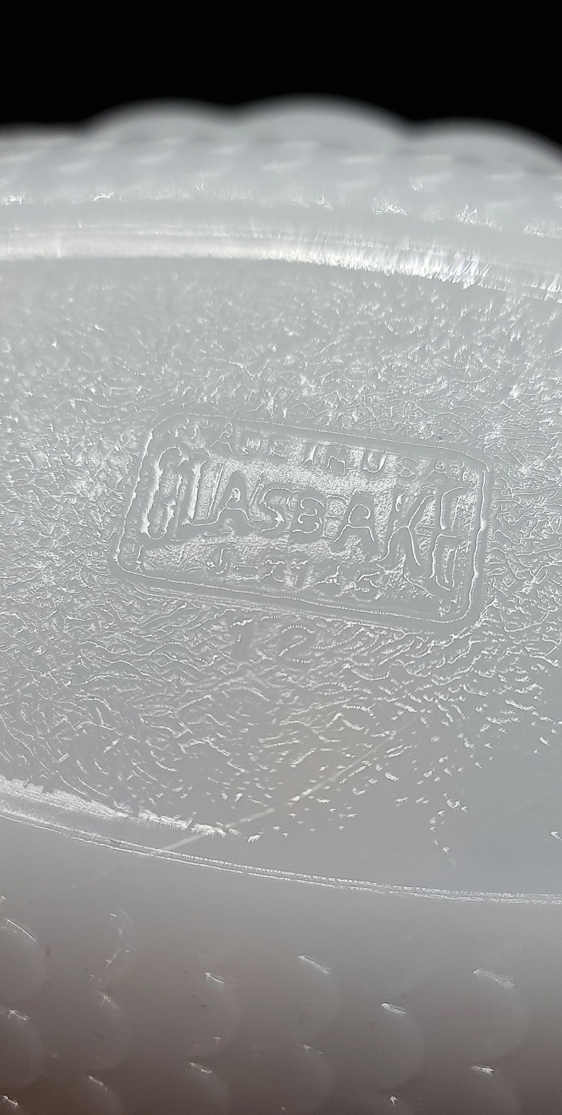 Glassbake Milk Glass Fish-shaped Baking Dish - Etsy