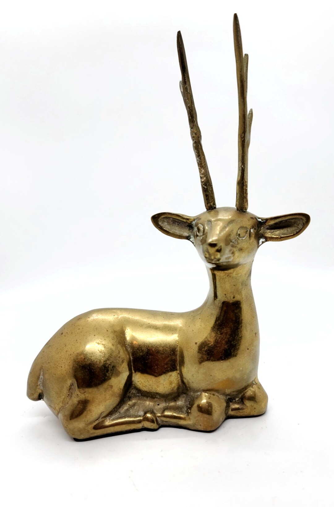 Solid Brass Deer or Antelope - Etsy