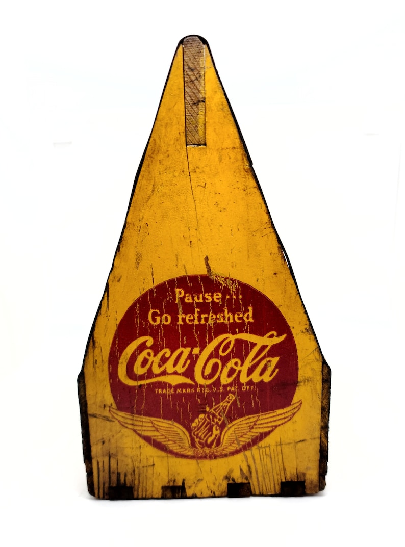 1940s Coca Cola War Wings Logo Six-pack Bottle Carrier LOWER PRICE - Etsy