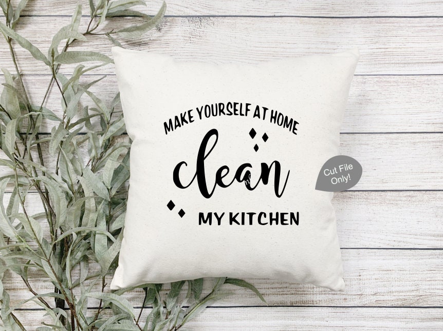 Clean Kitchen SVG, Farmhouse SVG, Rustic Kitchen SVG, Png, Dxf - Etsy