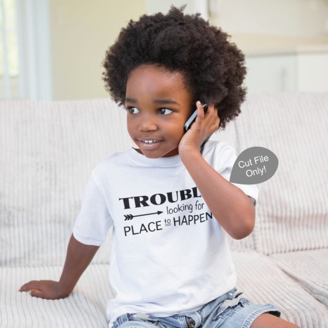 Trouble Looking for a Place SVG – Funny Kids Room or Shirt Design ...