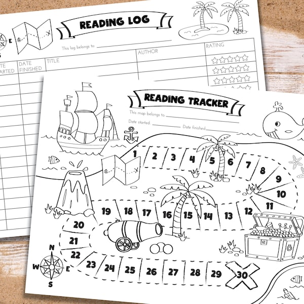 Treasure Map Reading Challenge - Etsy