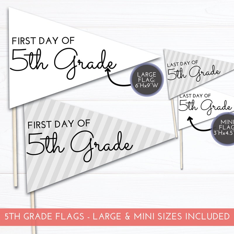 5th Grade Sign - Etsy