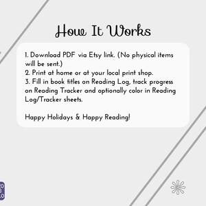 Winter Reading Tracker and Reading Log for Kids | Winter Reading ...