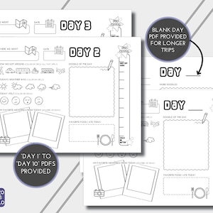 Kids Travel Journal | Instant PDF Download | Travel Diary | Vacation ...
