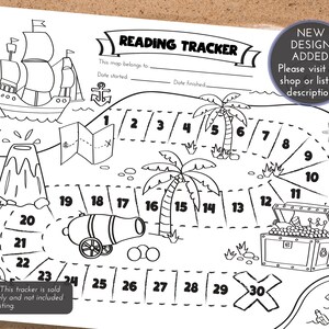 Reading Tracker and Reading Log for Kids Summer Reading Challenge Book ...