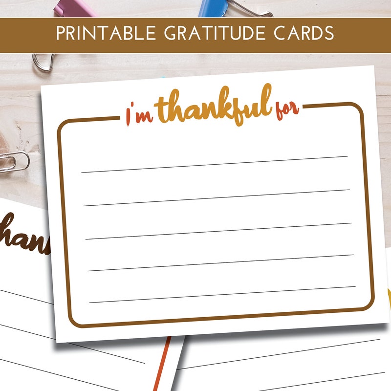 Gratitude Cards - Etsy