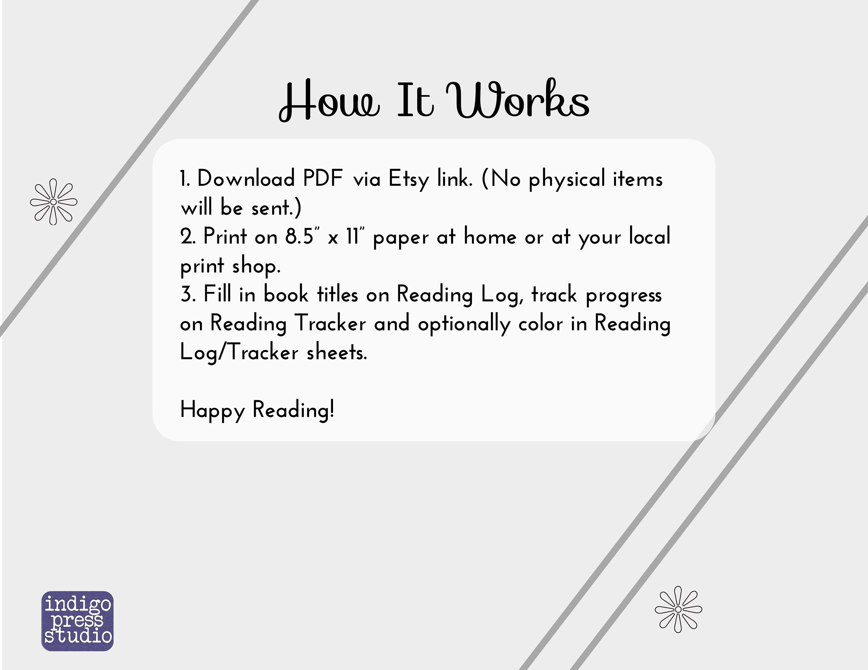 Reading Tracker and Reading Log for Kids | Spring Summer Reading ...