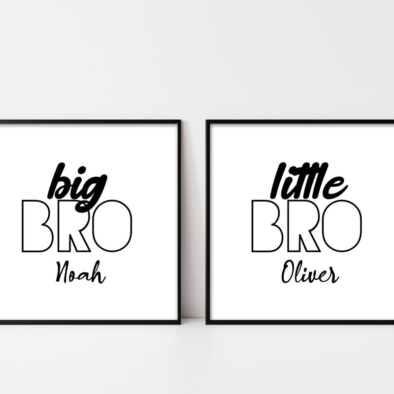 Brothers Sign - Etsy