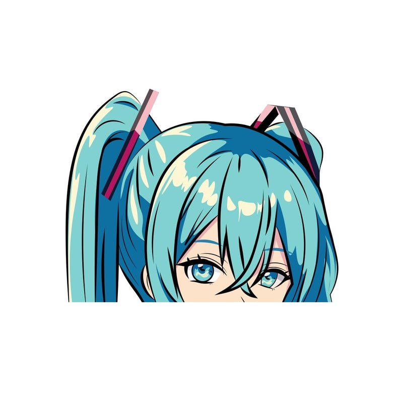 Hatsune Miku Sticker - Etsy