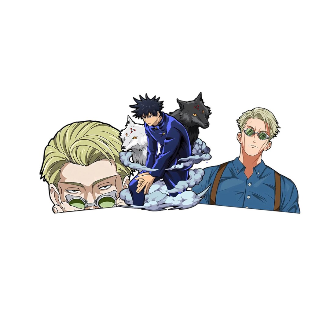 Jujutsu Kaisen Nanami, Megumi Anime Manga Decal Stickers for Cars ...