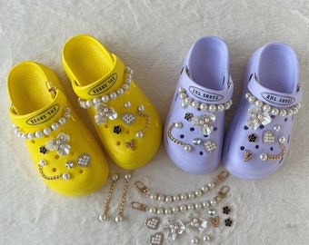 Butterfly Style Croc Charms Set for Girls Croc Pin Shoe Charm for Women ...