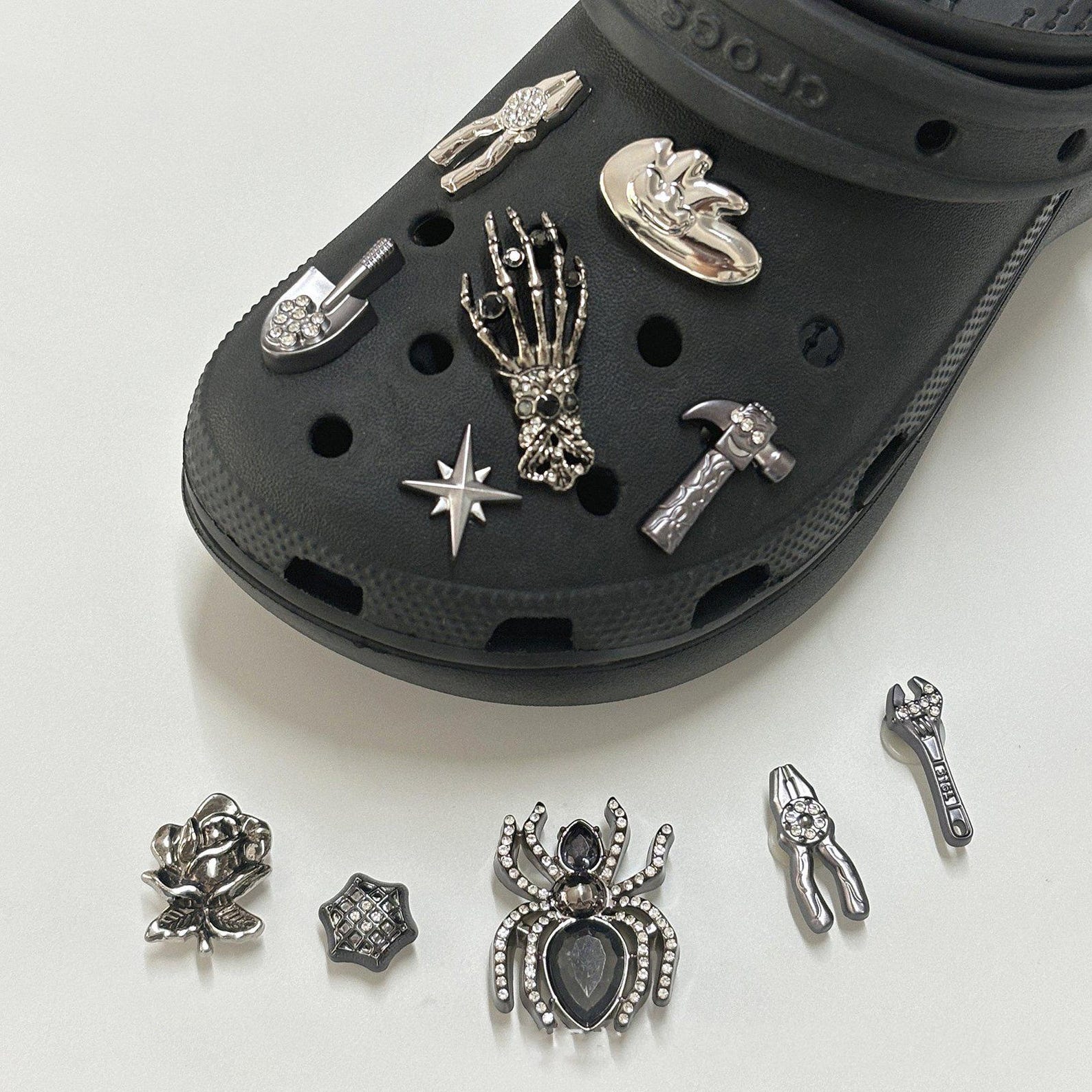 Cool Mental Croc Charms Set for Girls Boys Croc Pin Shoe Charm for Men ...