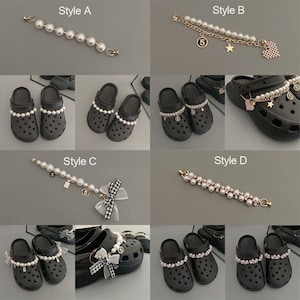 Cute Croc Chain Charms Croc Pin Shoe Charm for Women Personalized Croc ...