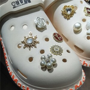 Baroque Style Croc Charms Set for Girls Croc Pin Shoe Charm for Women ...