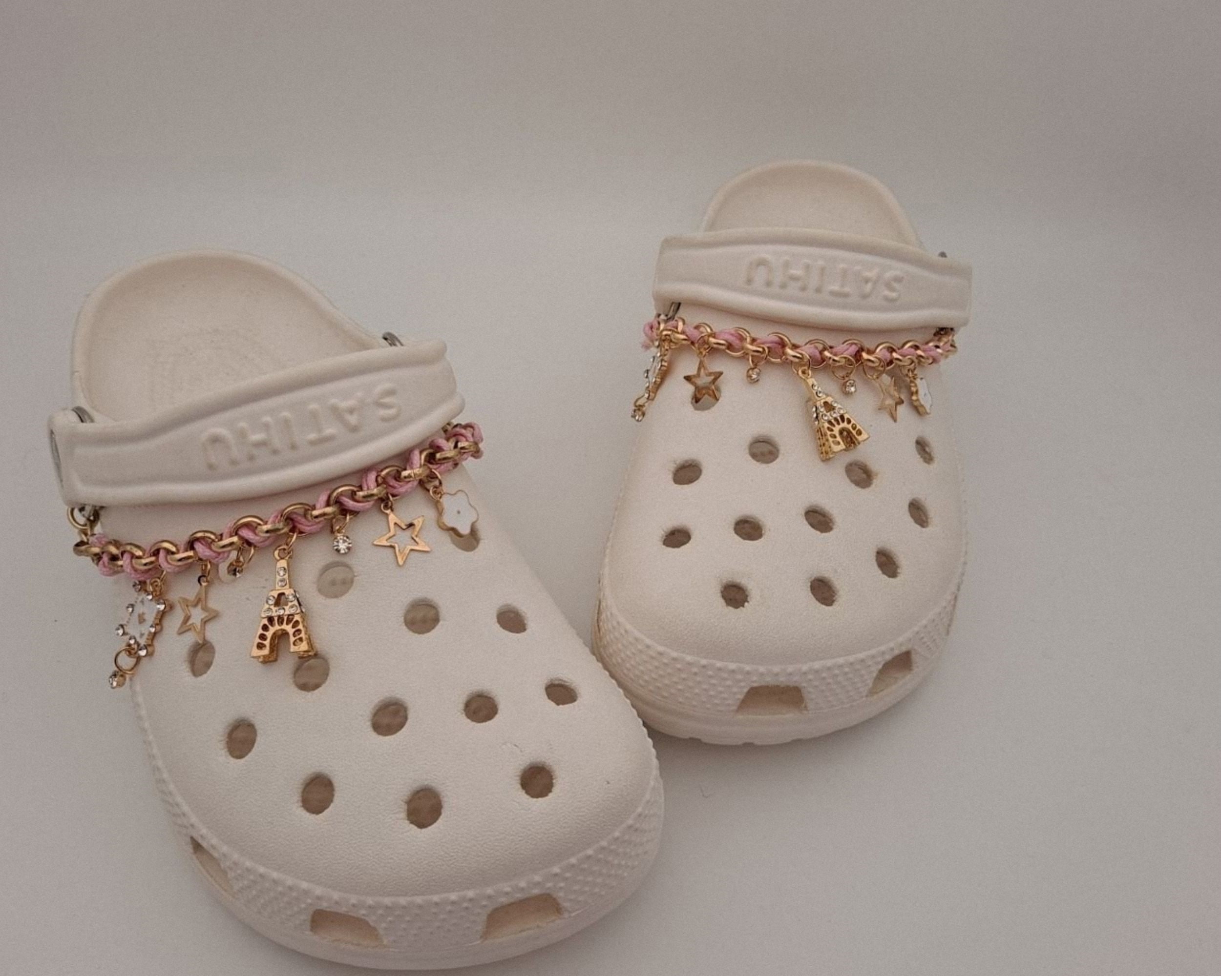 Croc Charms for Girls Cute Croc Chain Shoe Charm for Women - Etsy