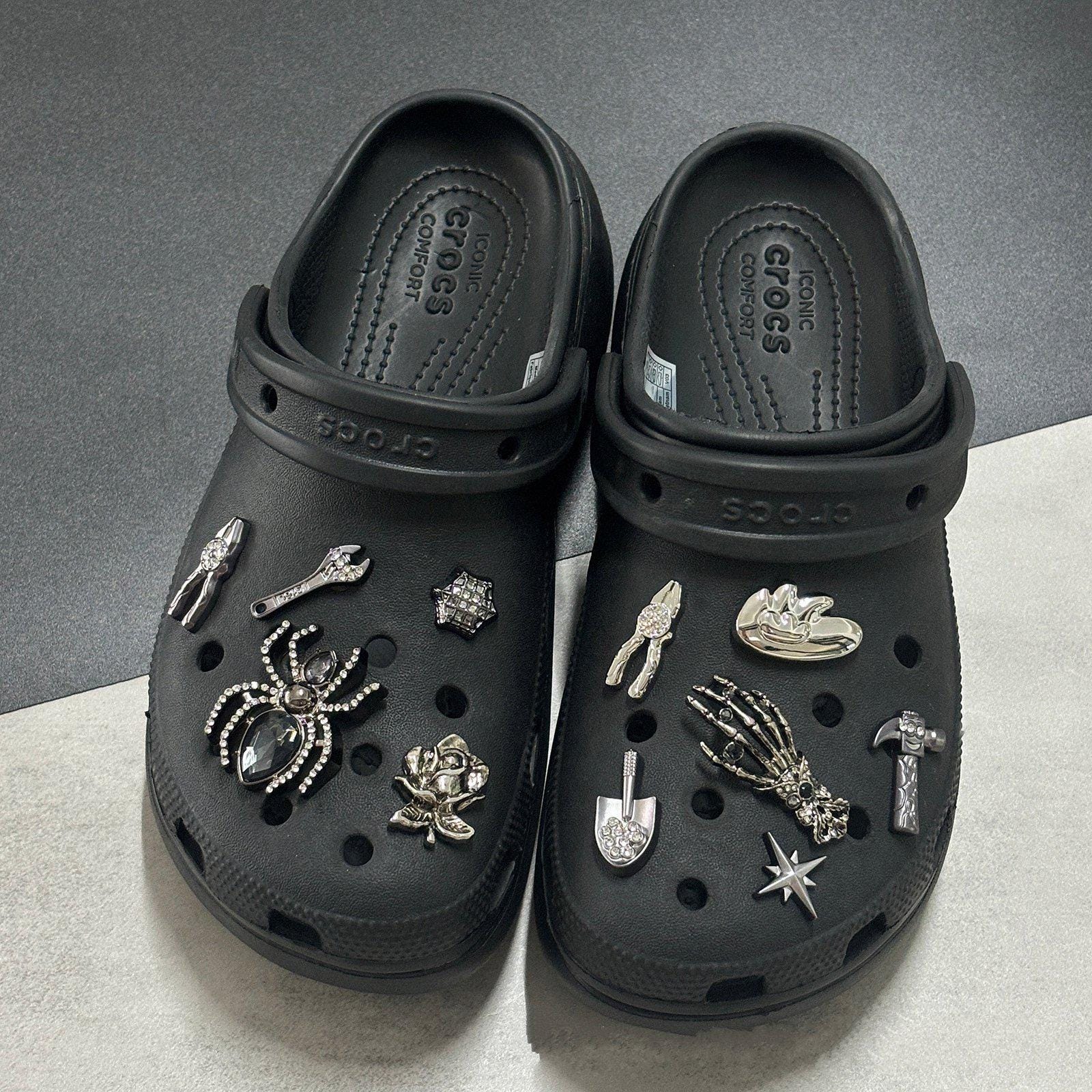 Cool Mental Croc Charms Set for Girls Boys Croc Pin Shoe Charm for Men ...