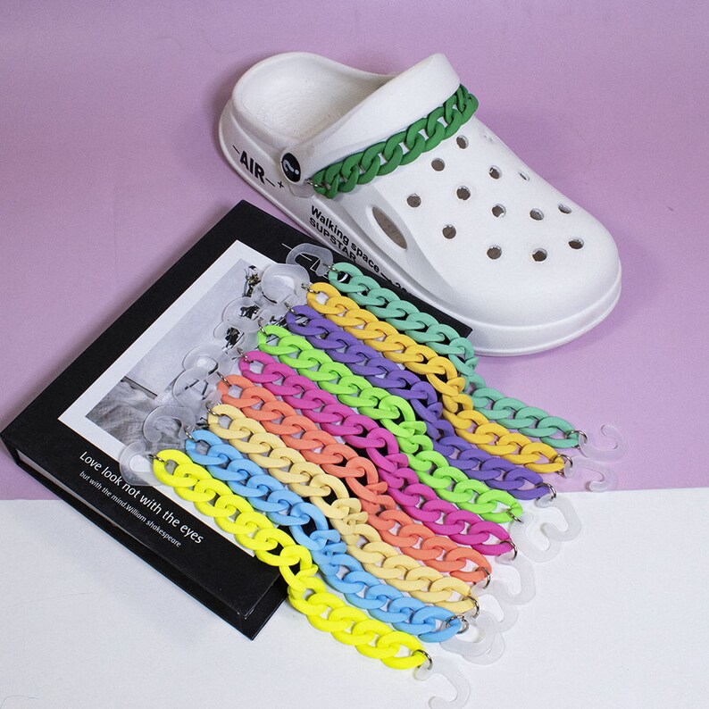 Cute Croc Chain Charms Croc Pin Shoe Charm for Women Personalized Croc ...