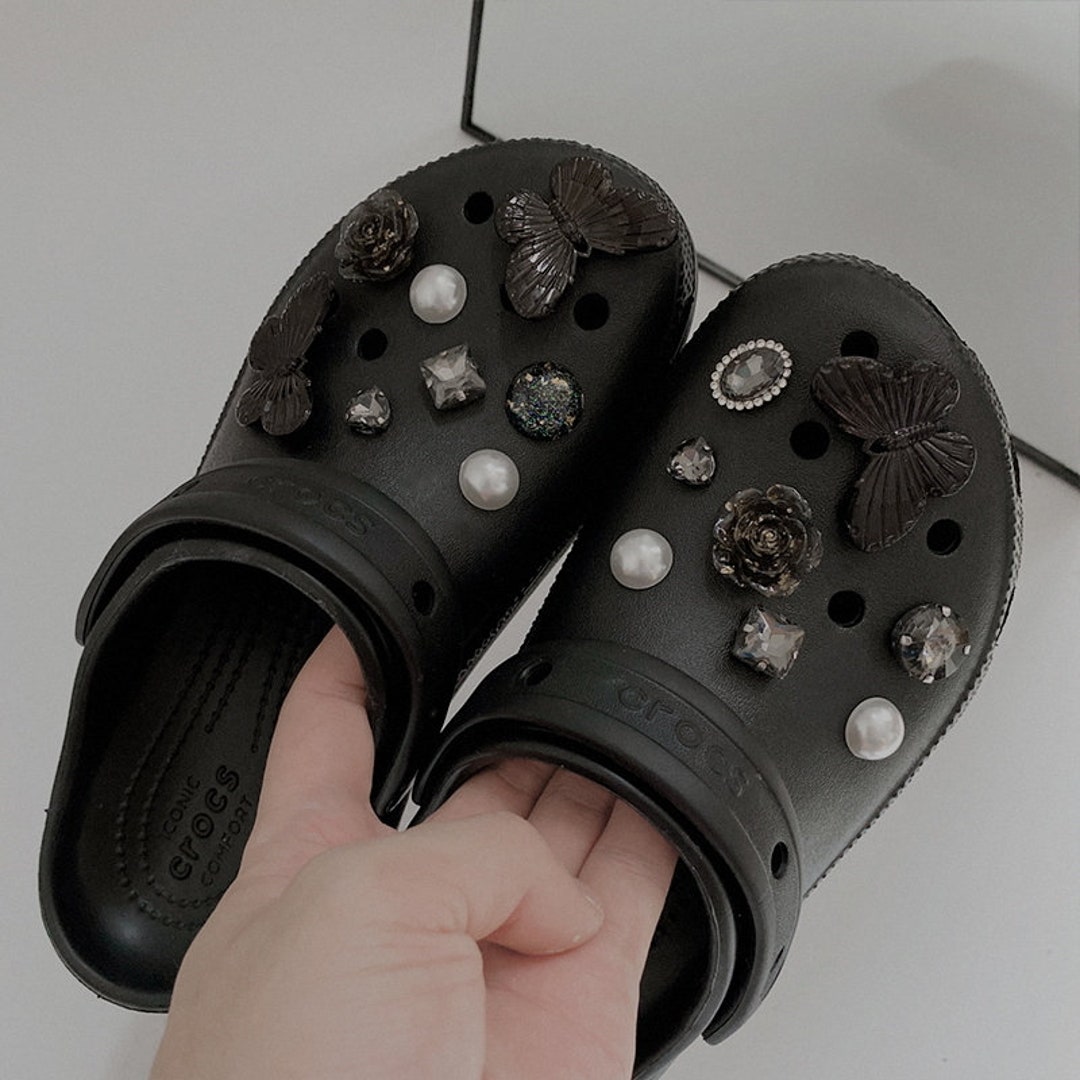 Butterfly Style Croc Charms Set for Girls Croc Pin Shoe Charm for Women ...