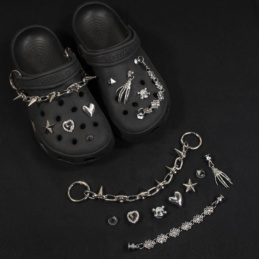 Croc Charm Set for Girls Boys Cool Croc Pin Shoe Charm for Women Men ...