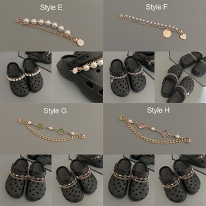 Cute Croc Chain Charms Croc Pin Shoe Charm for Women Personalized Croc ...
