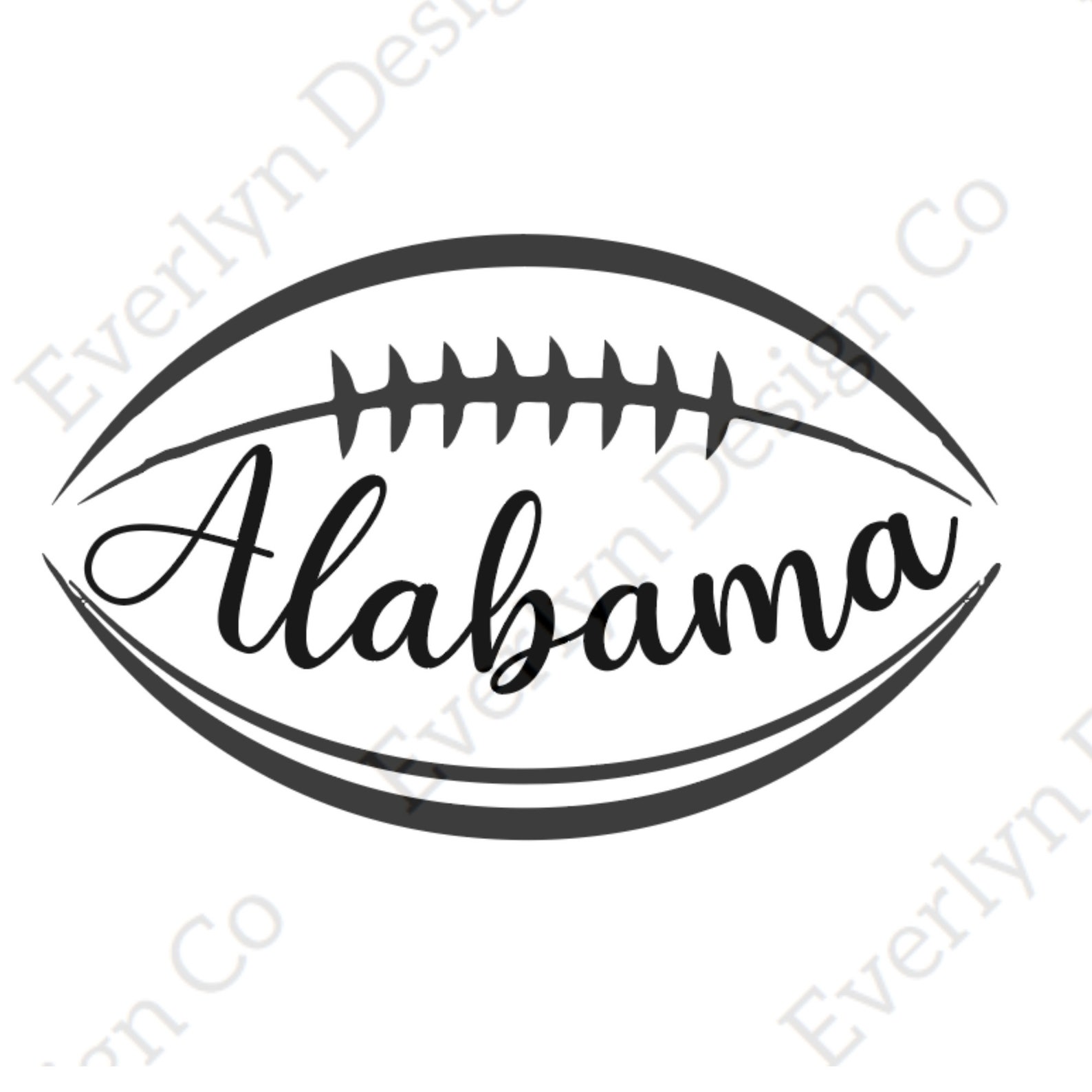 Alabama Svg, Alabama Football Svg, Football Svg Printable, Cricut ...