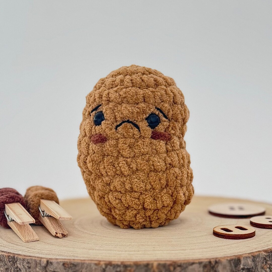 Sad Potato - Amigurumi PDF Crochet Pattern Easy Beginner - Etsy