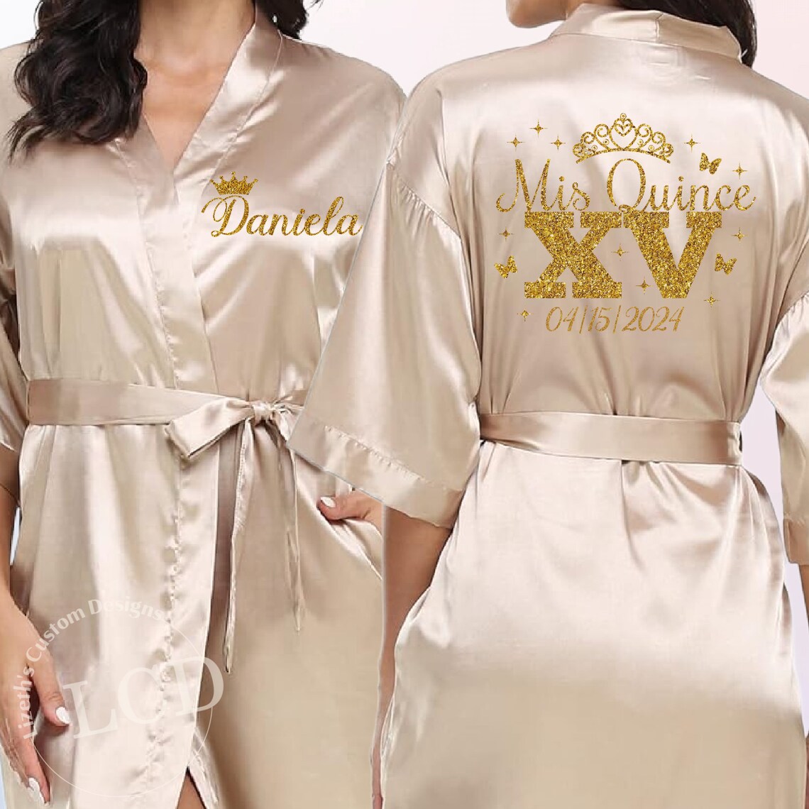 Quinceañera Robe, Mis Quince Robe, Mis Quinceaños Robe - Etsy