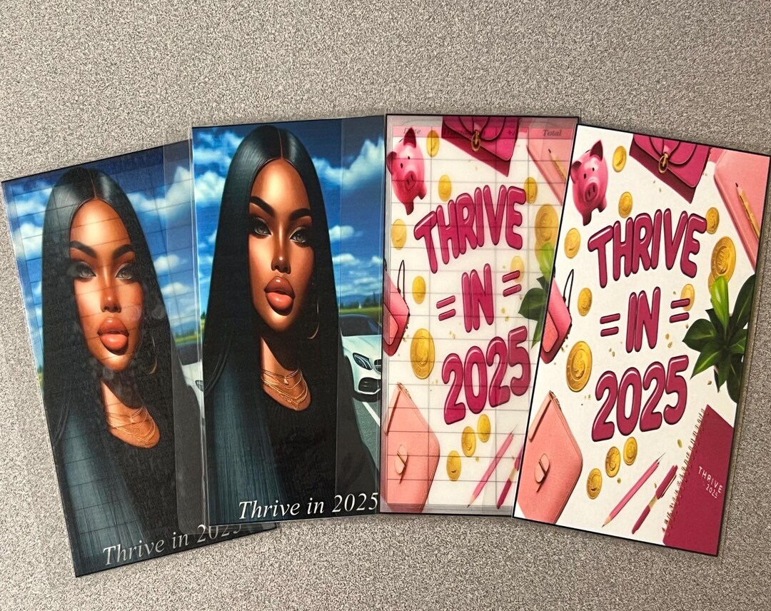 Thrive 2025 Savings Challenge Bundle - Etsy