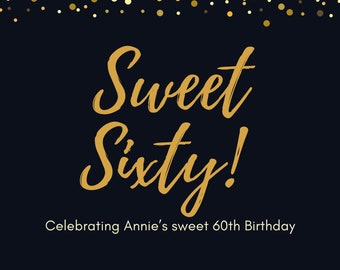 Sweet Sixty - Etsy