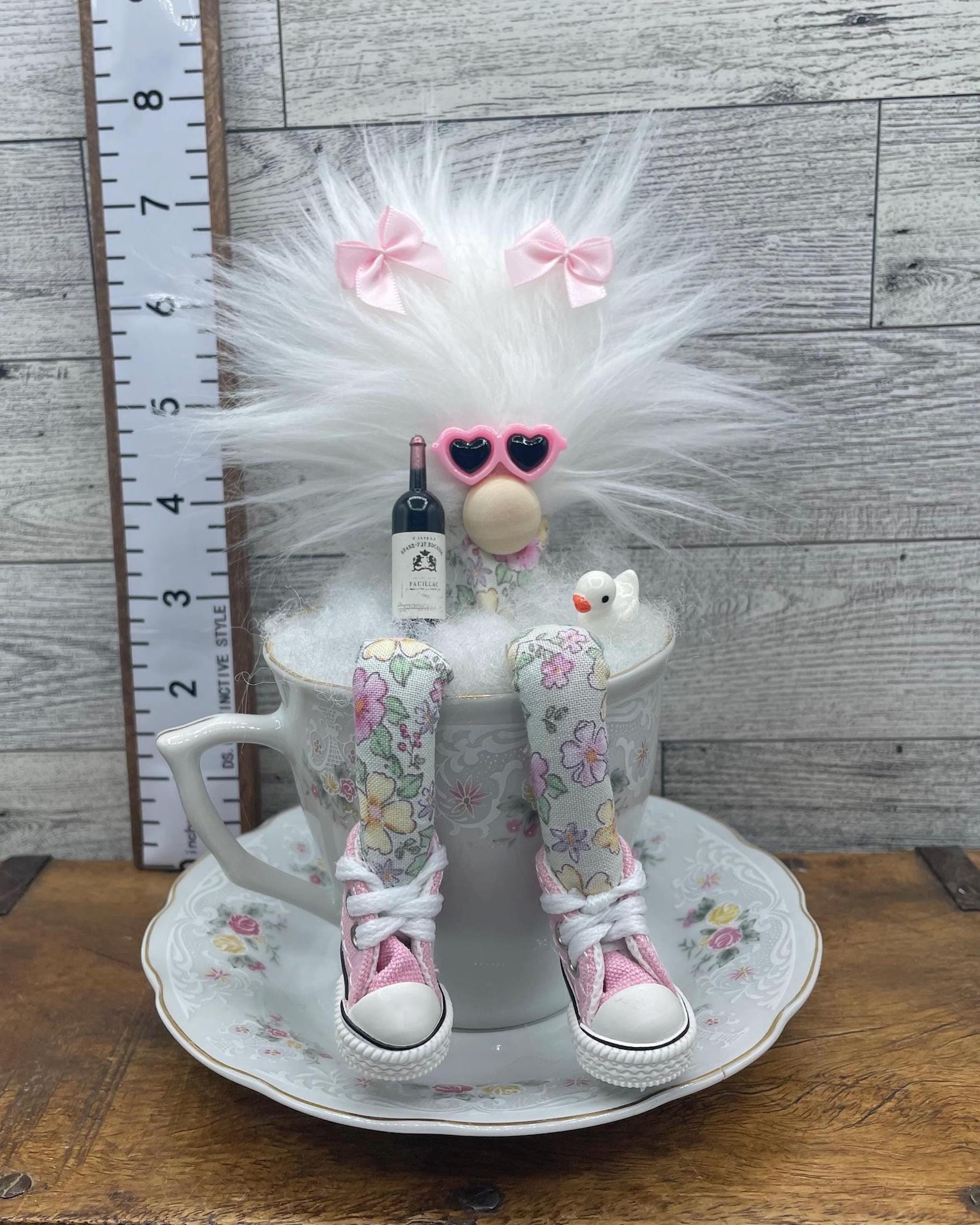 Tea Cup Gnomes|crazy Hair Gnomes|spa Loving Gnomes|gnomes With Shoes ...