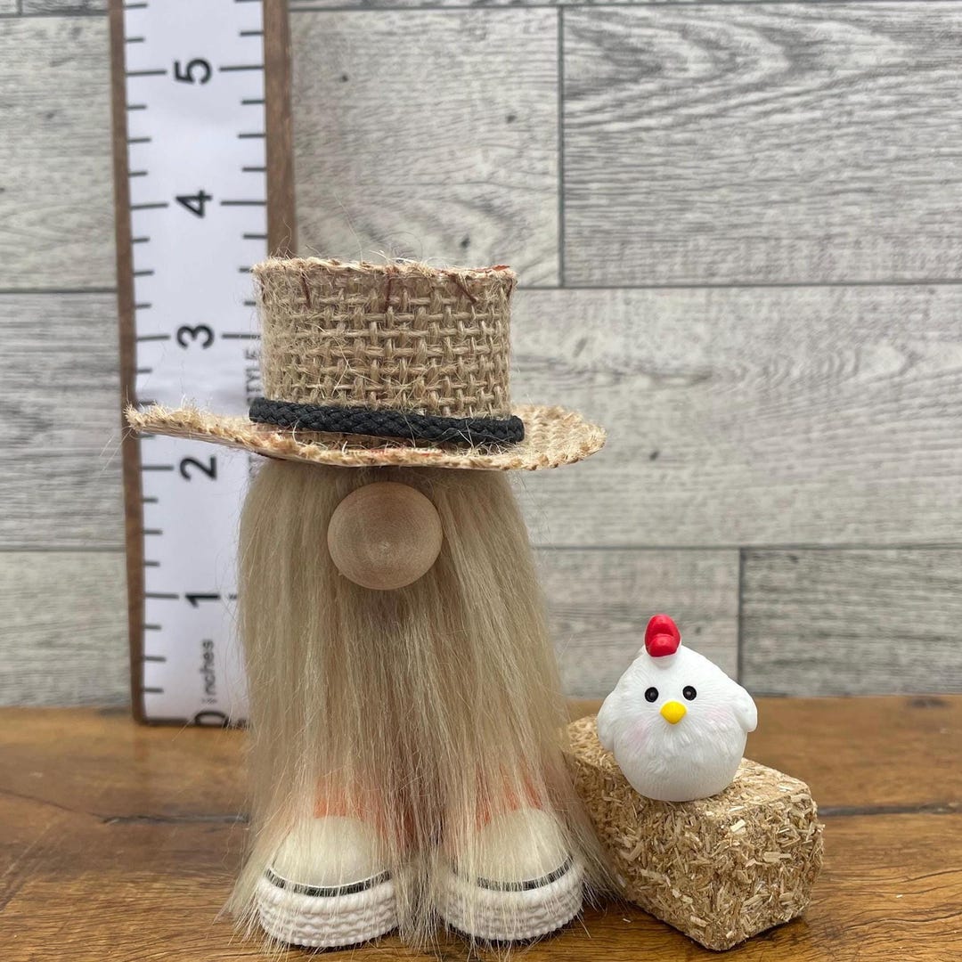 Small Country Gnomes|cow Gnomes|chicken Gnomes|small Gnomes|gnomes With ...