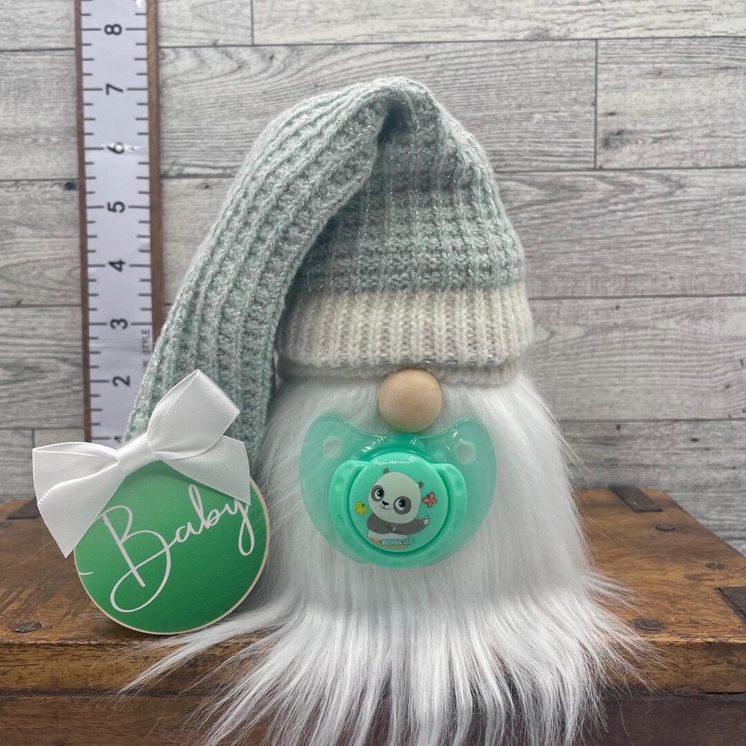 Baby Shower Gnomes|baby Gnome|gnomes With Pacifiers|baby Shower Decor ...