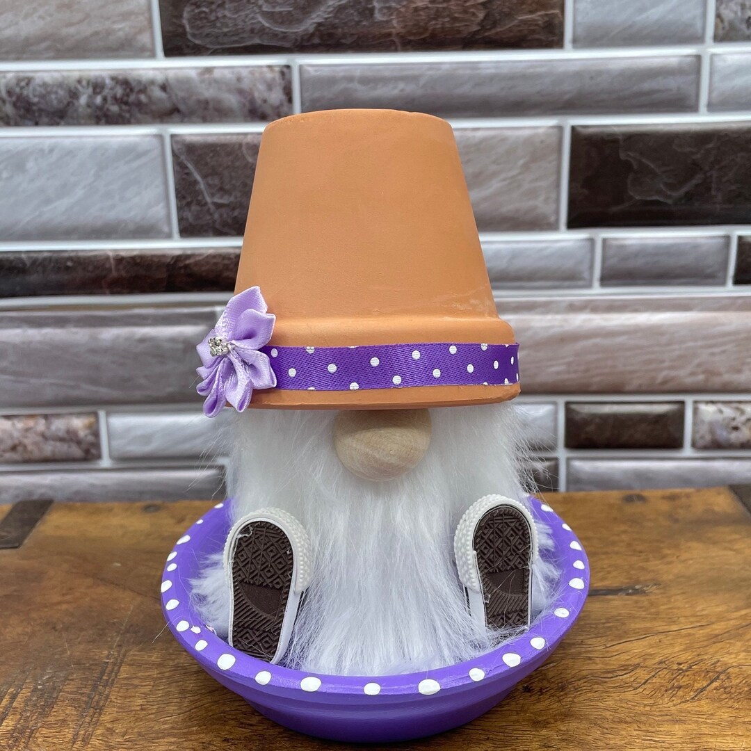 Pot Head Gnomesgarden Gnomesgnomes With Shoesgnomeshandmade Gnomes - Etsy