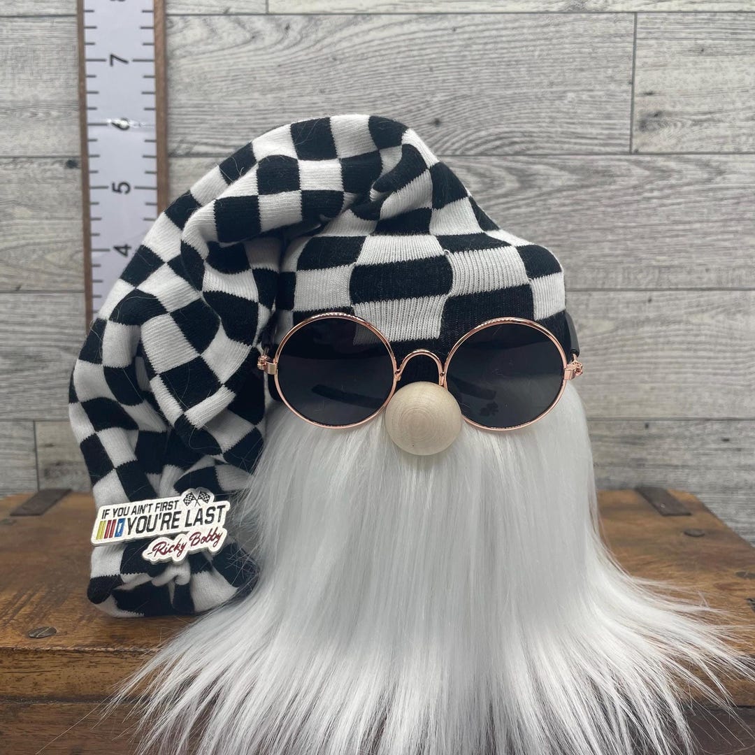 Race Car Gnome|racing Gnomes|sprint Cars|stock Cars|checkered Flag|cars ...