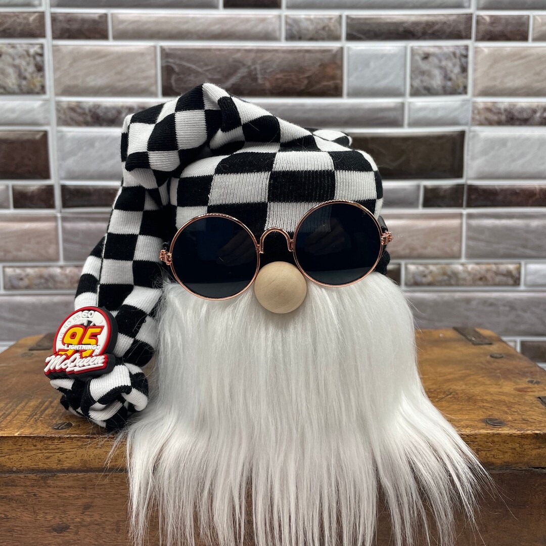 Race Car Gnome|racing Gnomes|sprint Cars|stock Cars|checkered Flag|cars ...