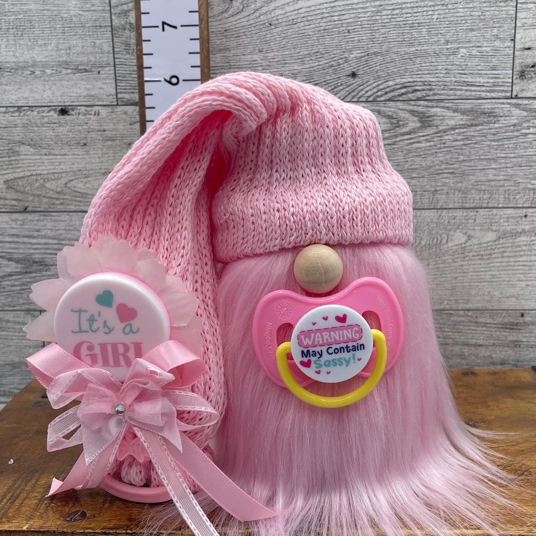 Baby Shower Gnomes|baby Gnome|gnomes With Pacifiers|girl Gnomes|baby ...