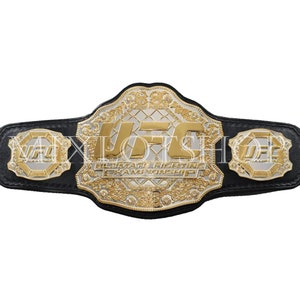 UFC Ultimate Fighting Championship Title Wrestling Belt With Chrome ...