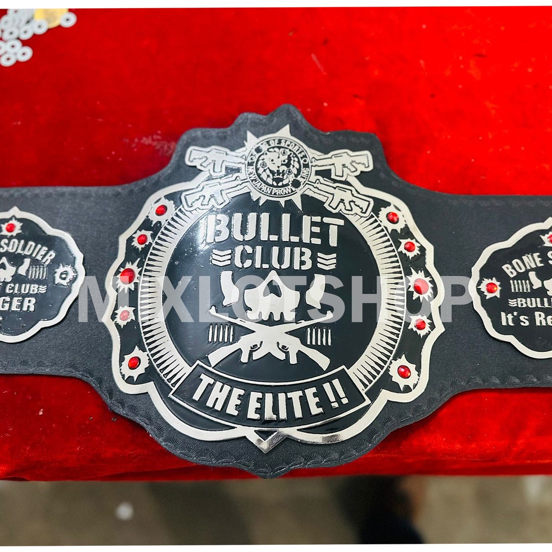 Bullet Club the Elite Championship Wrestling Title Belt - Etsy