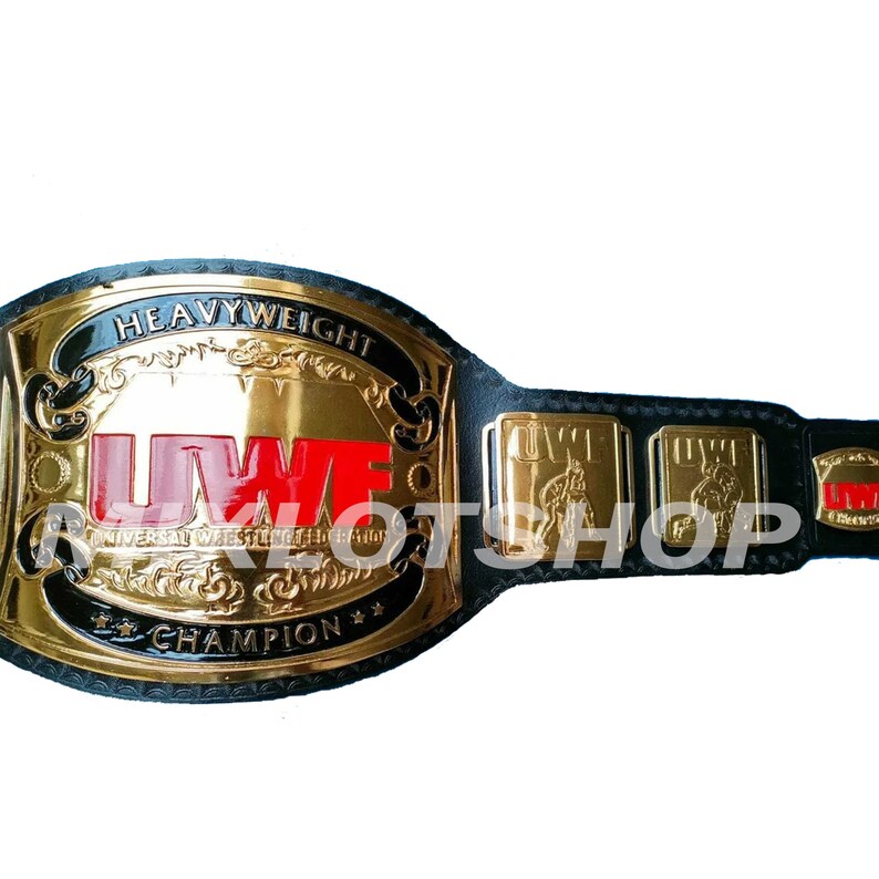 UWF Heavyweight Universal Wrestling Federation Championship Title Belt ...