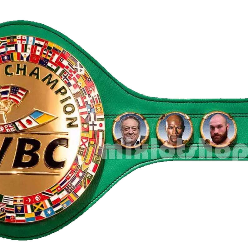 WBC World Boxing Champion Wrestling Belt Wrestle Title With Chrome ...