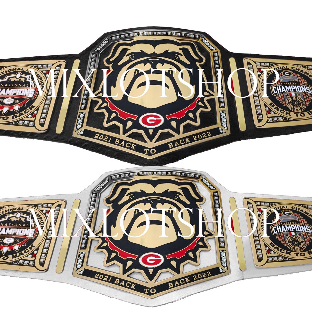 2021-2022 Bull Dog Back to Back White Black Championship Wrestling ...