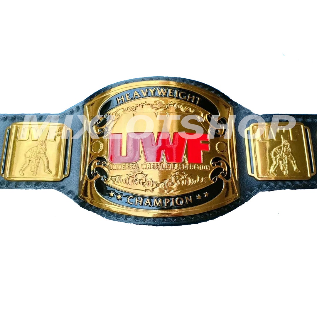 UWF Heavyweight Universal Wrestling Federation Championship Title Belt ...
