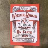 Wheeler Rawson & Co. Catalog Replica – 126 Pages B5 Size, Vintage Game ...