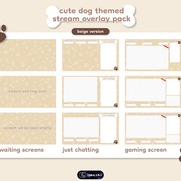 Cute Stream Overlay - Etsy