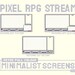 Pixel RPG Stream Overlay Pack retro Full Colour - Etsy